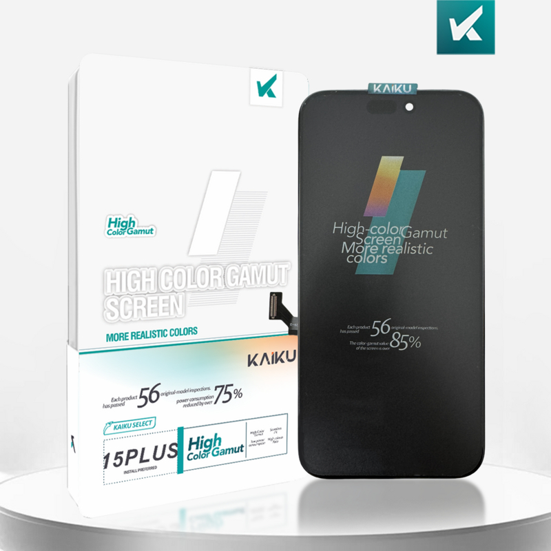 Jual KAIKU LCD For IP 15 Plus High Color Gamut Fullset Touchscreen - Ic ...