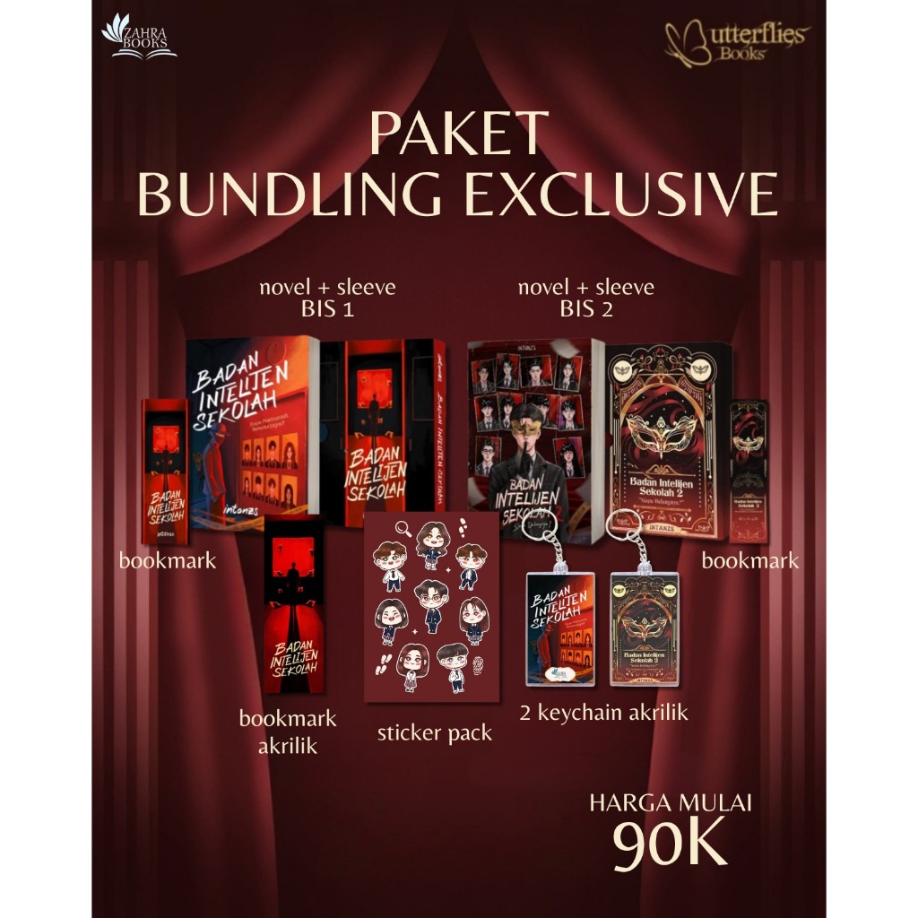 Jual NOVEL BADAN INTELIJEN SEKOLAH & BADAN INTELIJEN SEKOLAH 2 by Intan ...