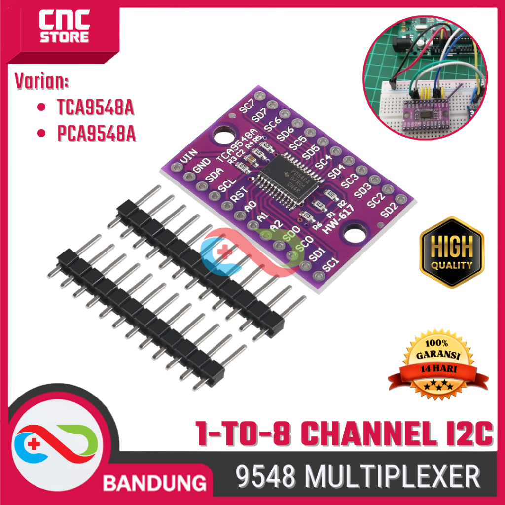 Jual TCA9548A PCA9548A I2C Multiplexer 1-to-8 Channel | Shopee Indonesia