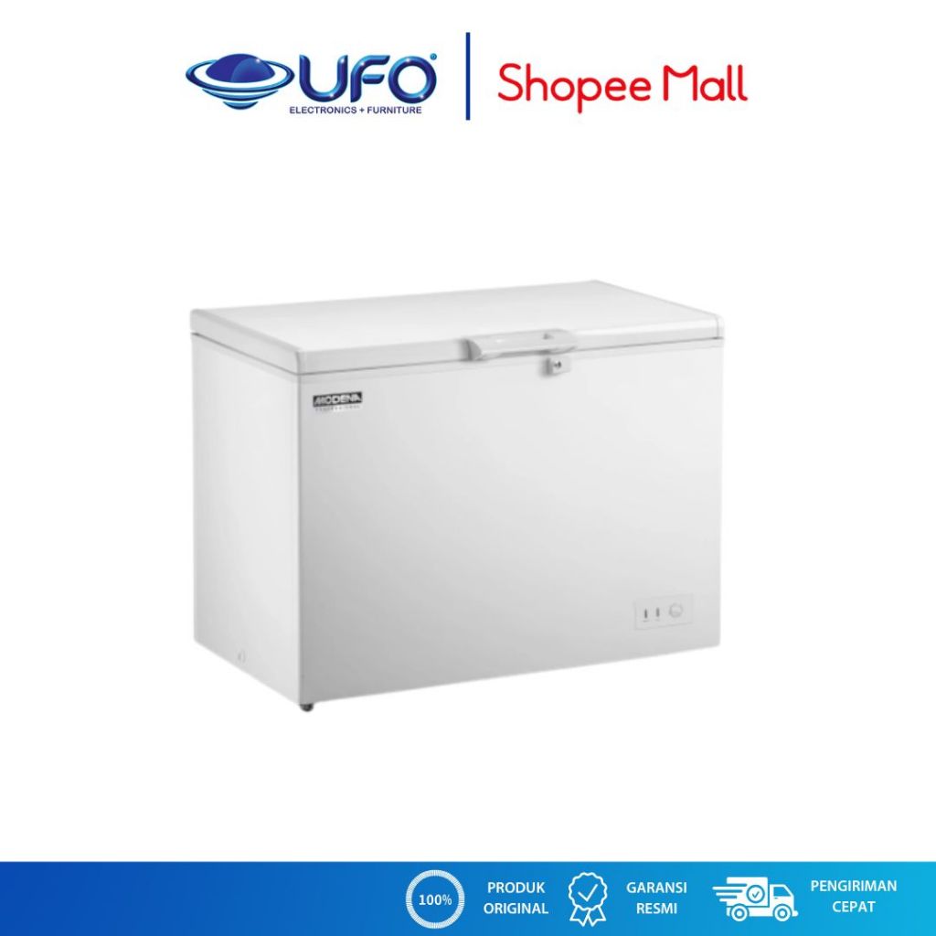 Jual MODENA Chest Freezer 330 Liter MD0331MAWH | Shopee Indonesia