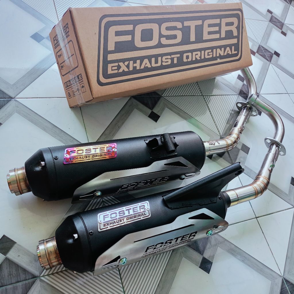 Jual Knalpot Mio Standar Racing Inlet [28-38] Foster Exhaust Mio Sporty ...