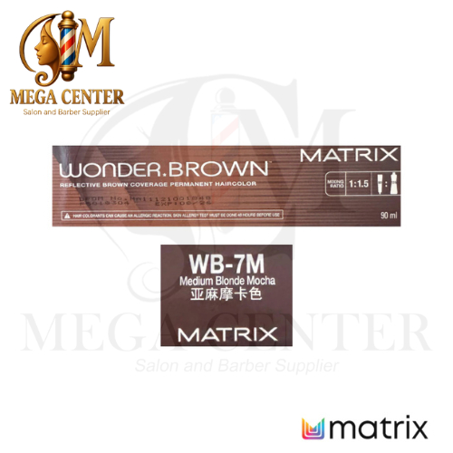 Jual MATRIX Wonder Brown 7M ( Medium Blonde Mocha ) | Shopee Indonesia