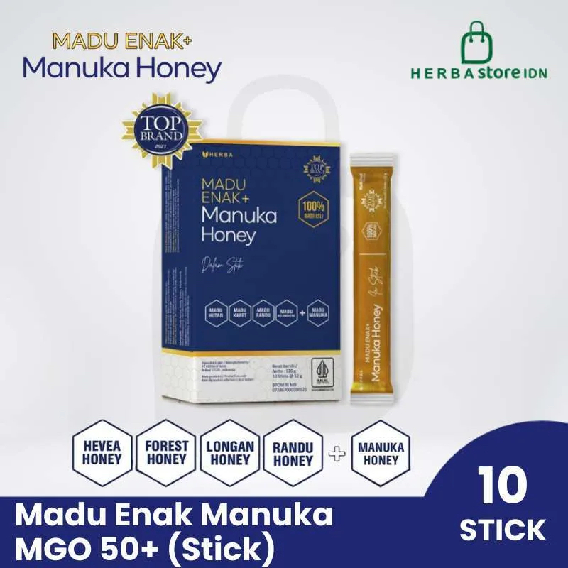 Jual Madu Enak Manuka Honey Stick | 1 Box Isi 10 Stick - Madu Asli ...