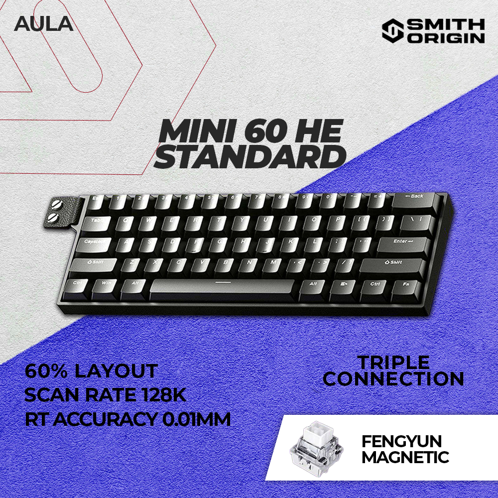 Jual AULA MINI 60 HE Standard Trimode Hall Effect Magnetic Switch ...