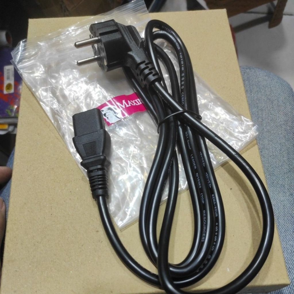 Jual Kabel Power TV Rice Cooker Pemanas Air 15A Maximo Kabel Tebal ...