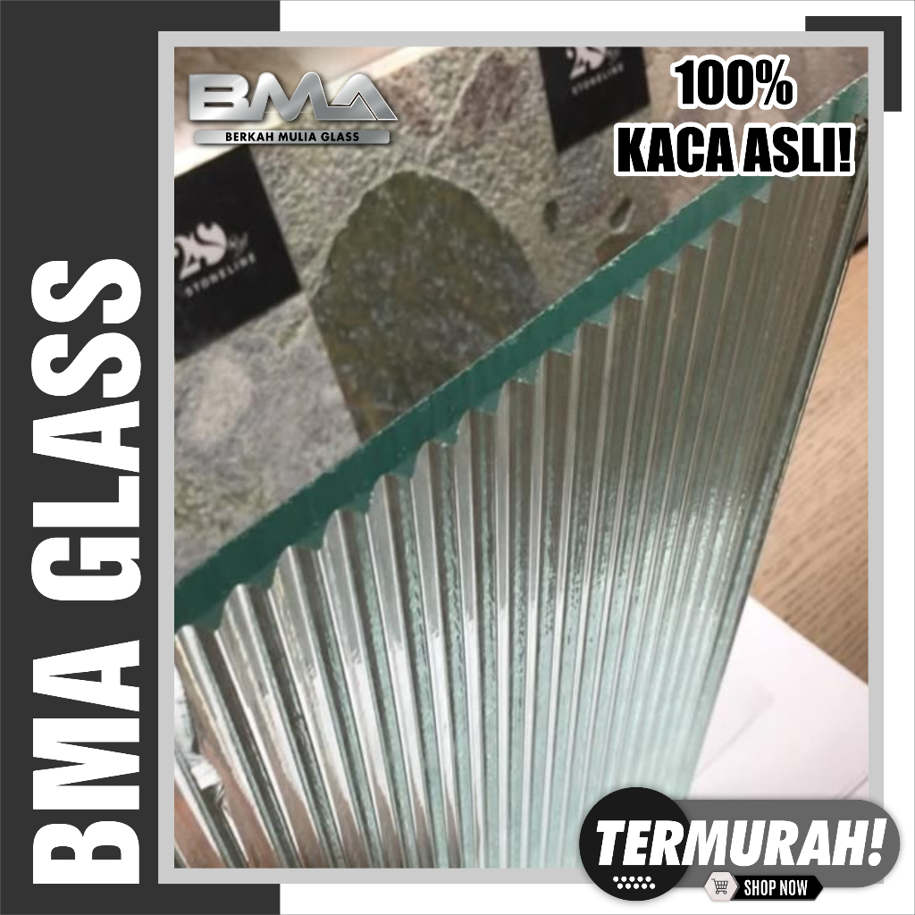 Jual KACA DANIA MORU GLASS 5MM RP. 41/CM (POTONG CUSTOM SESUAI UKURAN ...