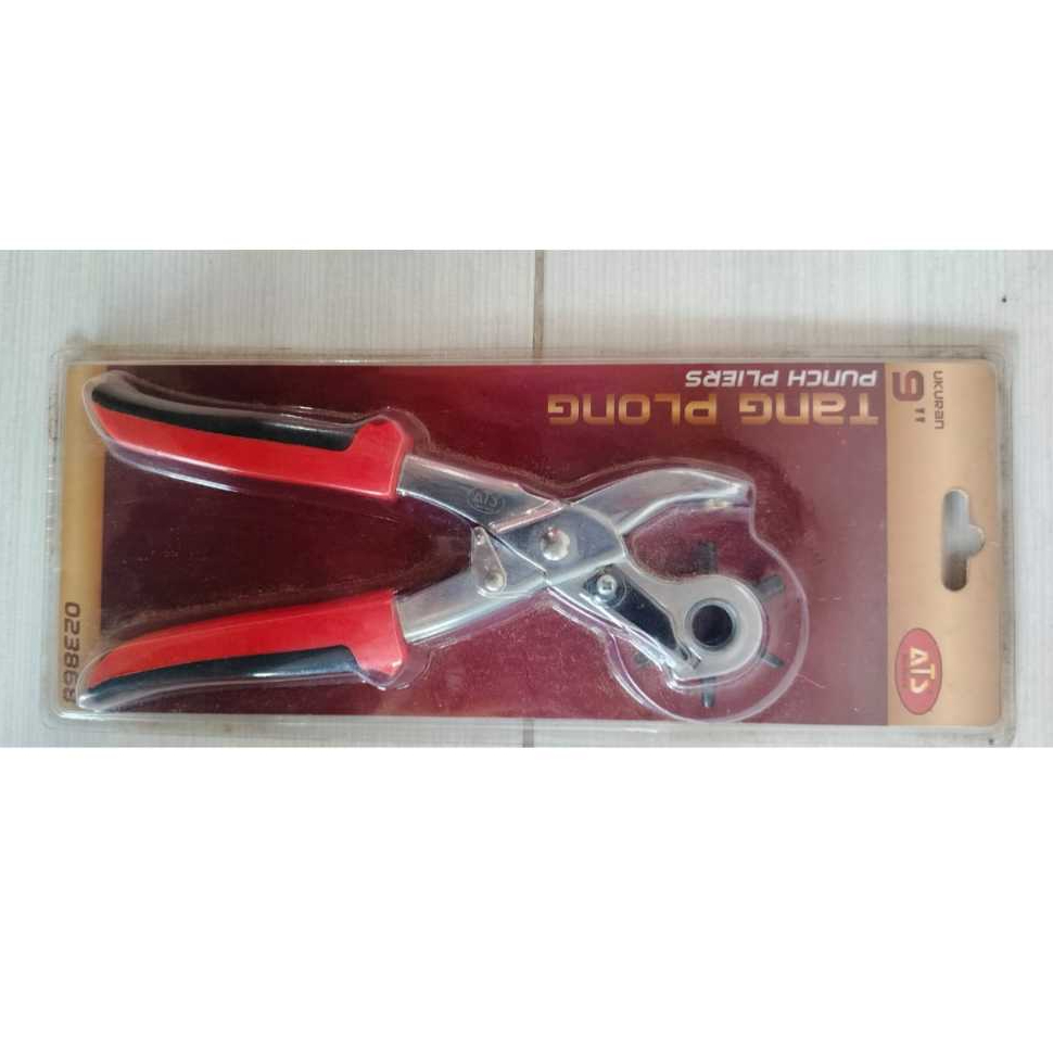 Jual Pembolong Sabuk/Gesper ATS gagang Karet (for kulit karet kertas ...