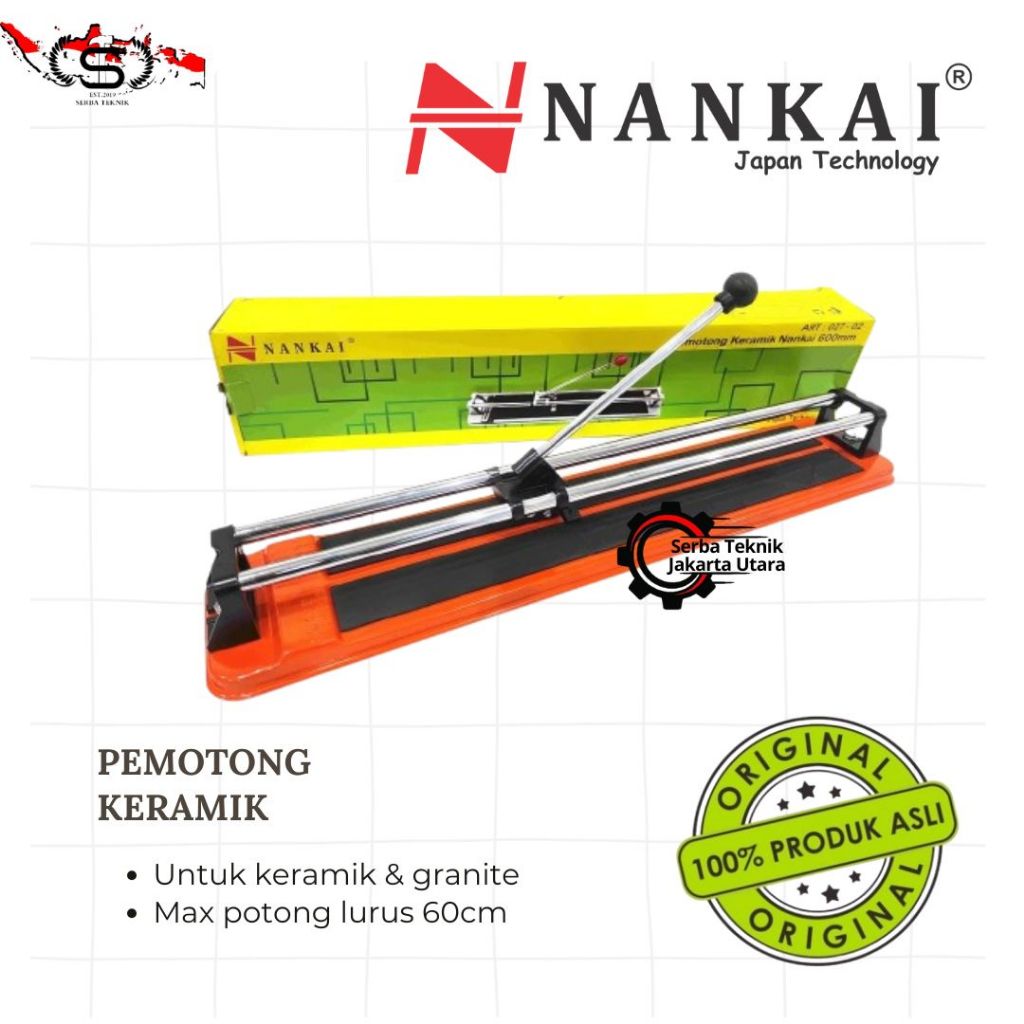 Jual ALAT POTONG KERAMIK GRANIT MANUAL RUBY STAR 60-M 60cm MEJA ALAS ...