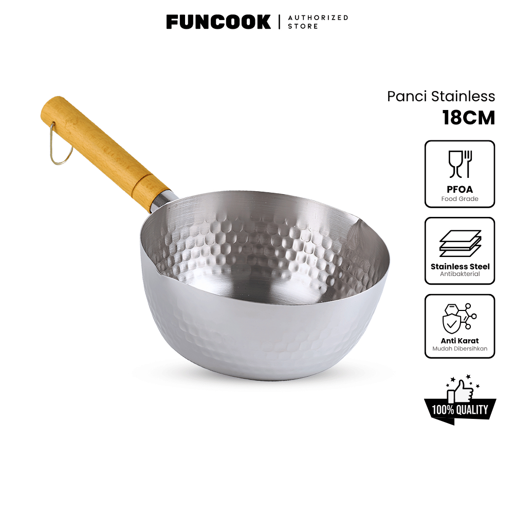 Jual Funcook Authorized Panci Mie Premium Stainless Steel 304 Food ...