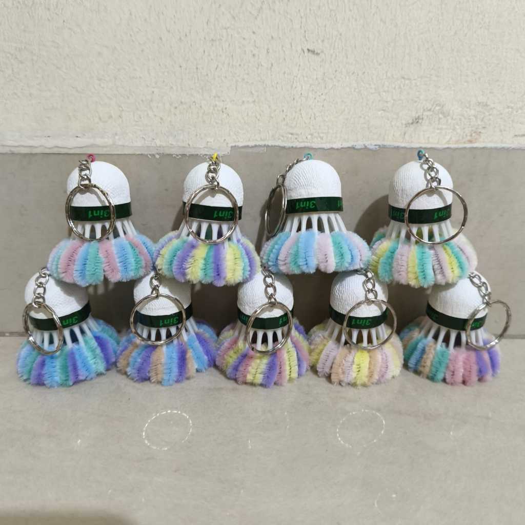 Jual Gantungan kunci Shuttlecock badminton / keychain badminton ...