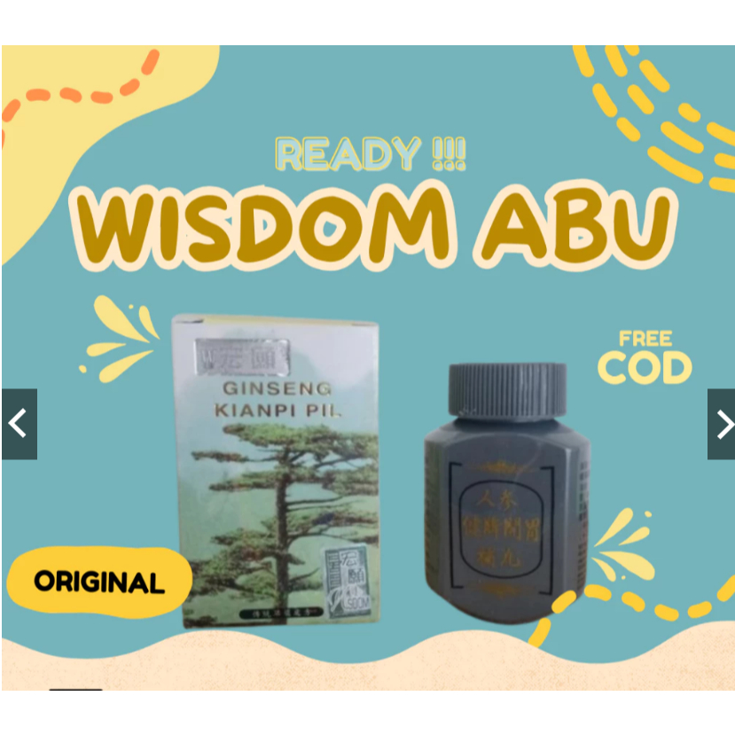 Jual !!!! BPOM Kapsuma Kianpi Pil Penggemuk Badan Wisdom ASLI Original ...