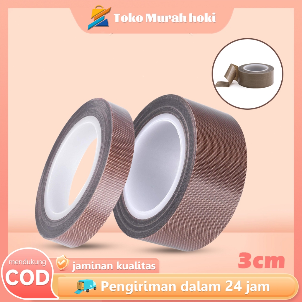 Jual Teflon Heat Tape 10 Meter Tape Tahan Panas Insulation Selotip ...