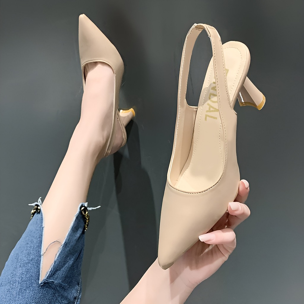 Jual Heels Wanita Elegan High Heels Cewek Elegant Hak Tinggi Kasual ...