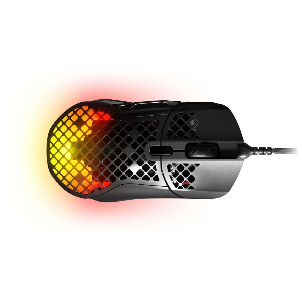 Jual Steelseries Aerox 5 Onyx Black Wired Gaming Mouse RGB Water ...