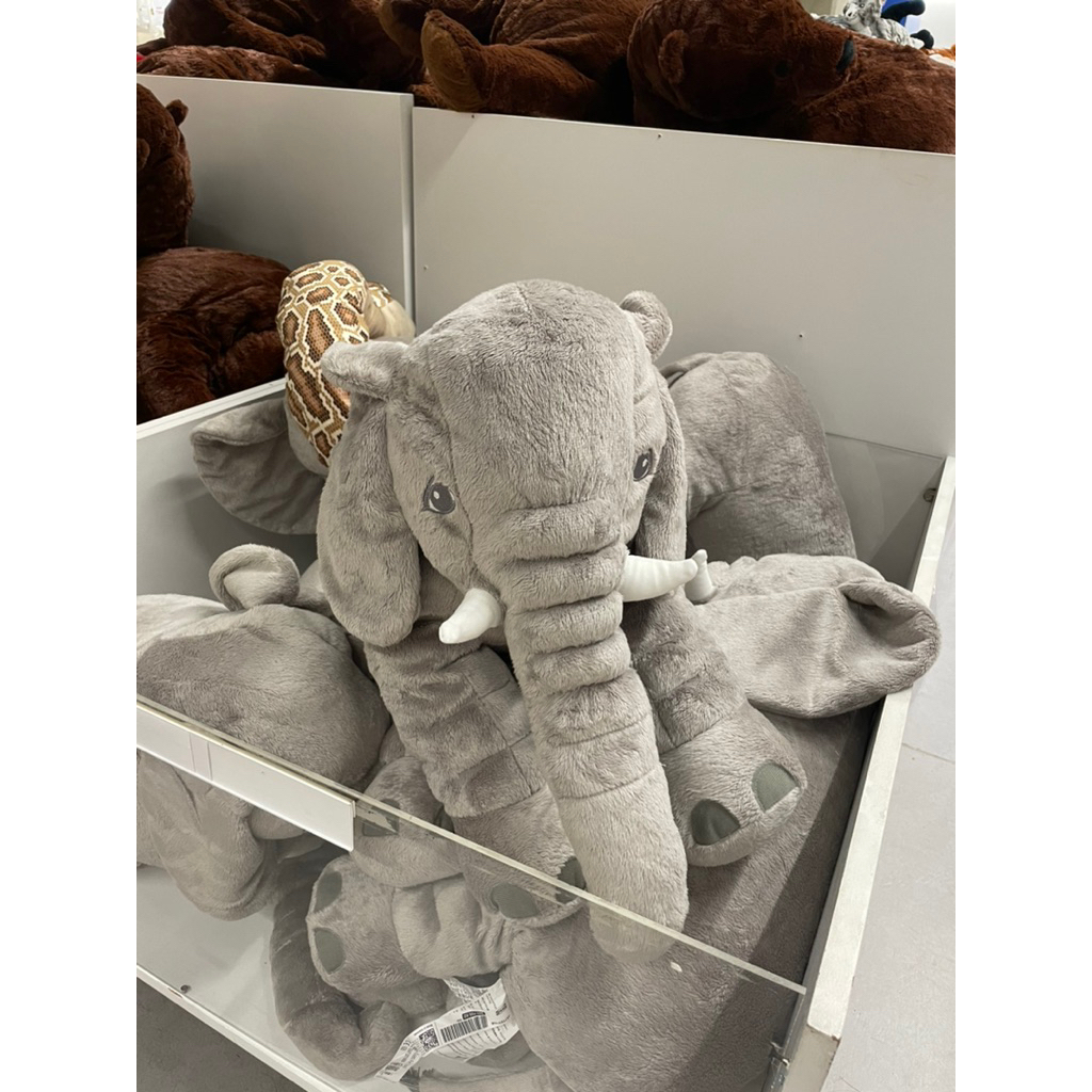 Jual JATTESTOR boneka Gajah Jumbo IKEA Ori | Shopee Indonesia