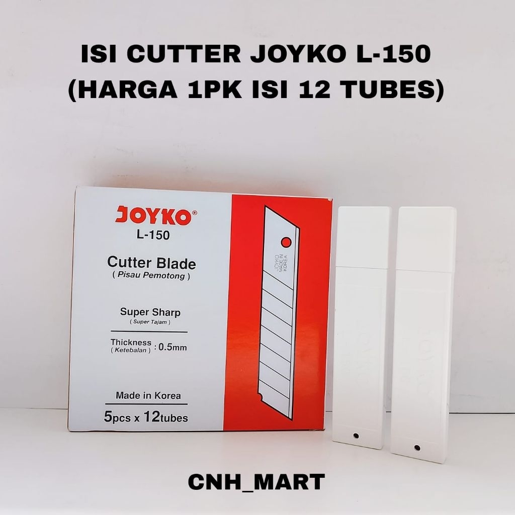 Jual (60)PCS isi cutter besar L - 150 Joyko - Isi Cutter Besar L-150 ...