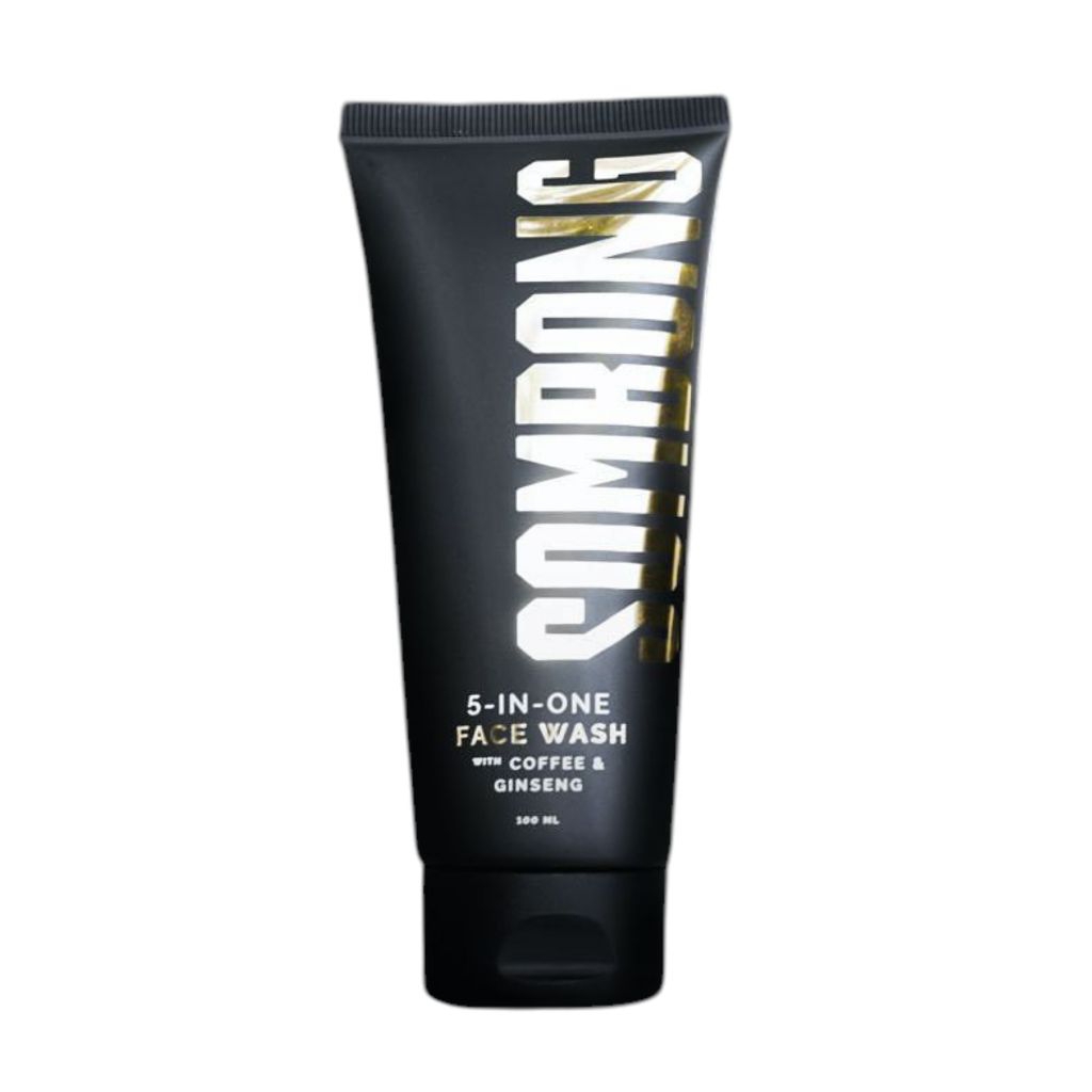 Jual SOMBONG 5-in-1 Face Wash With Coffee & Ginseng Sabun Pembersih ...