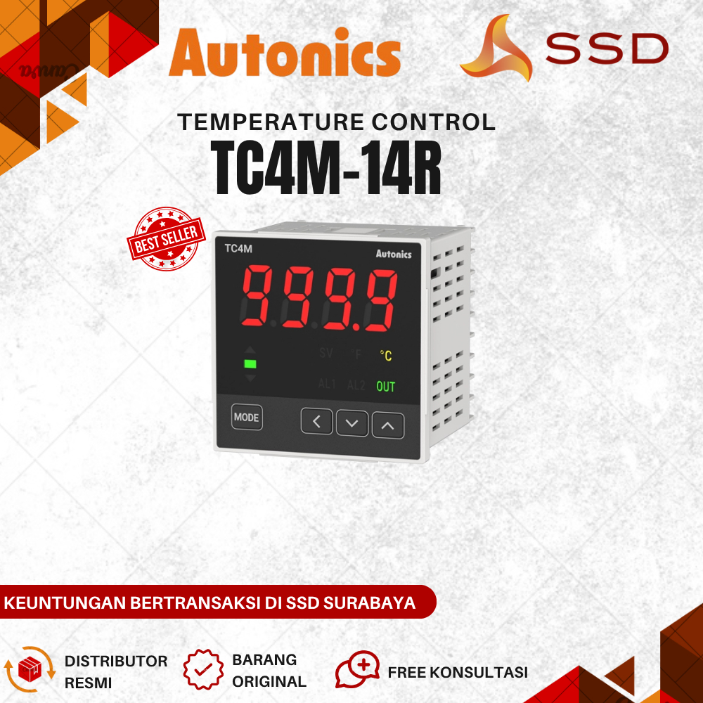 Jual Temperature Controller Autonics TC4M-14R | Shopee Indonesia