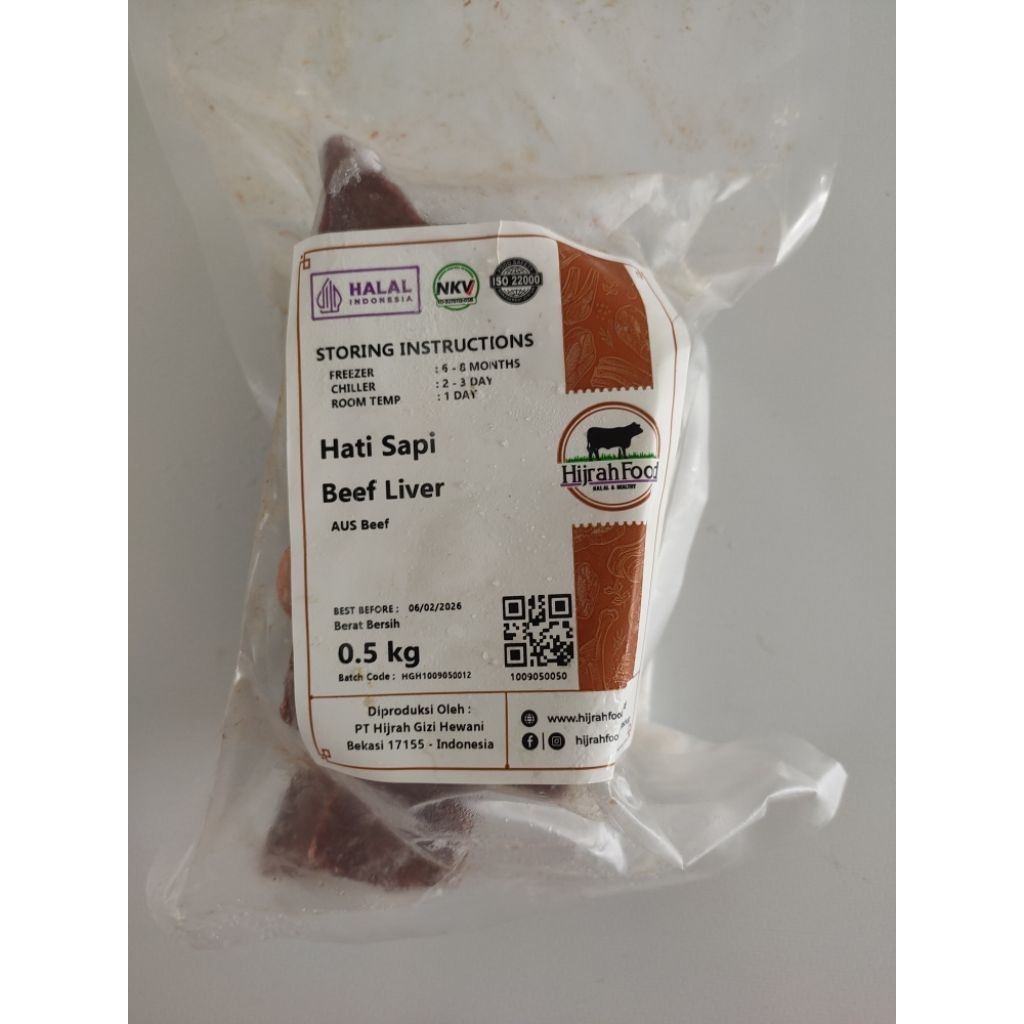 Jual Hati Sapi 0,5 kg | Shopee Indonesia