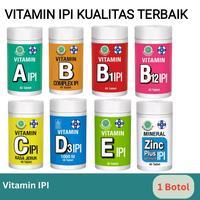 Jual Vitamin Ipi B12 ,AB1,B Komplex,D3+K2,E Mineral,Zinc Calsium Magnesium IpI Vitamin C ...