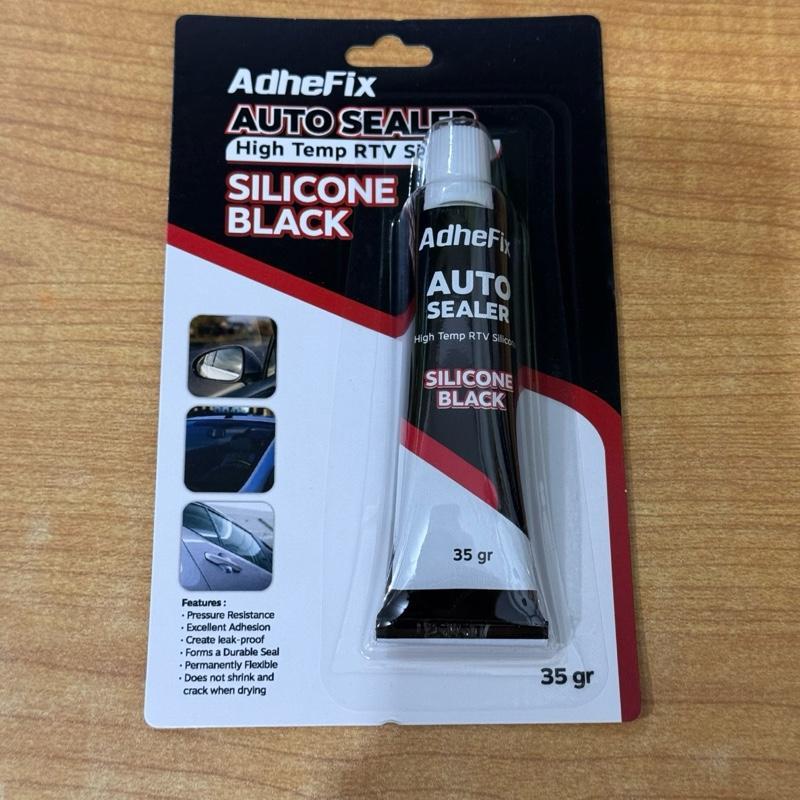 Jual ADHEFIX Lem Auto Sealer 35 gram HITAM / Lem Silicone Hitam Kecil ...