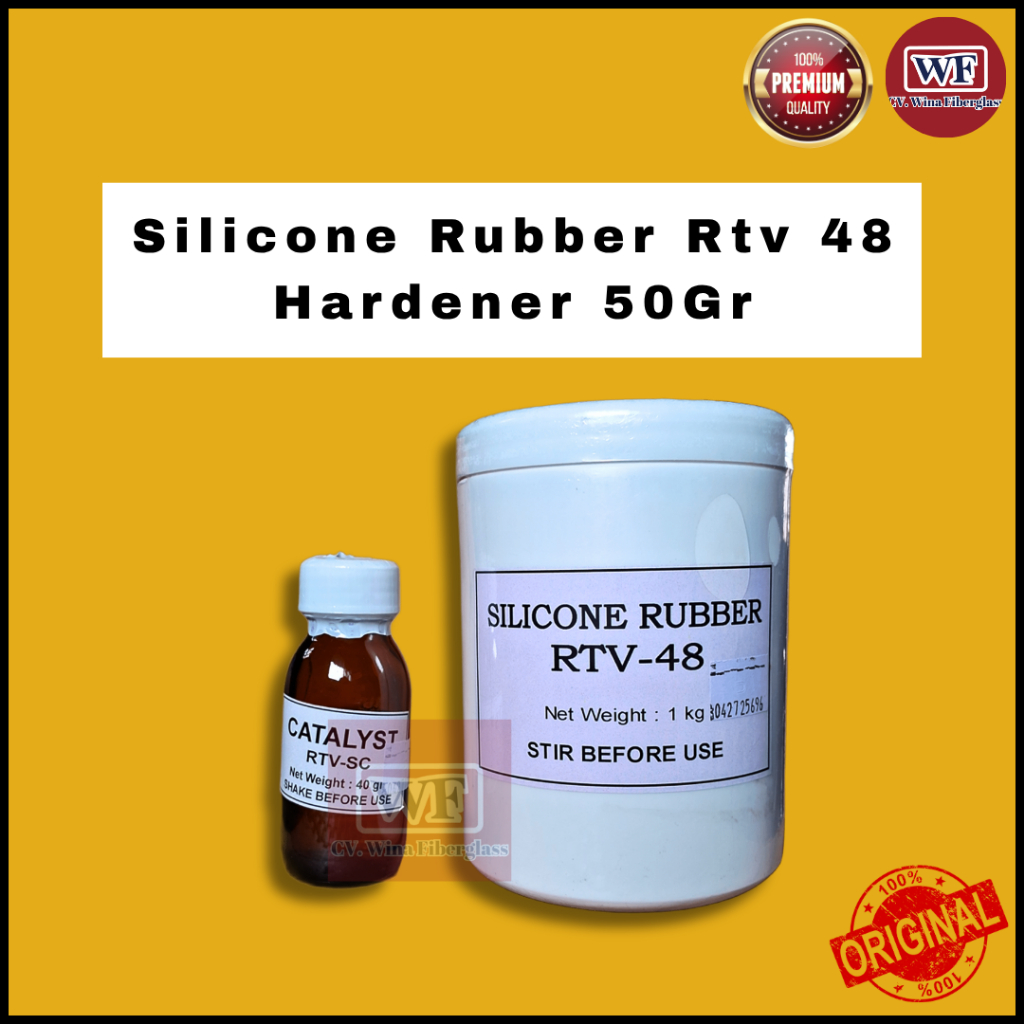 Jual Silicone RUBBER RTV 48+Catalyst RTV SC40gr | Shopee Indonesia