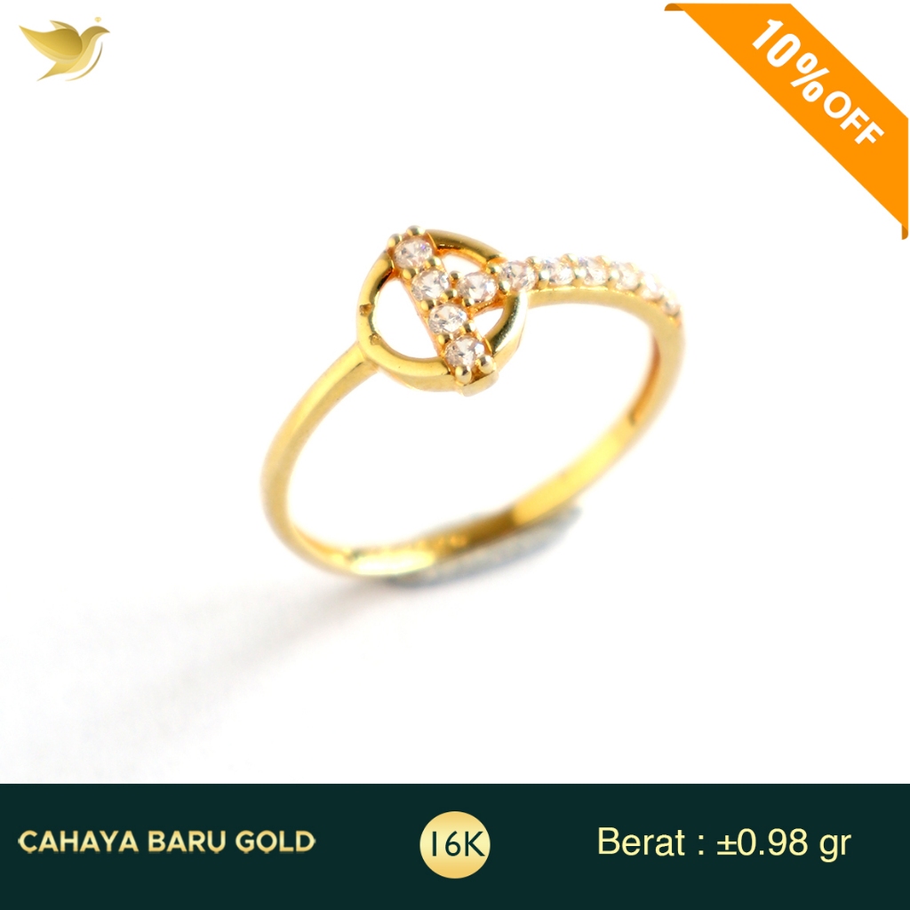 Jual LADIES EMELIA TIFA RING 16K | Shopee Indonesia