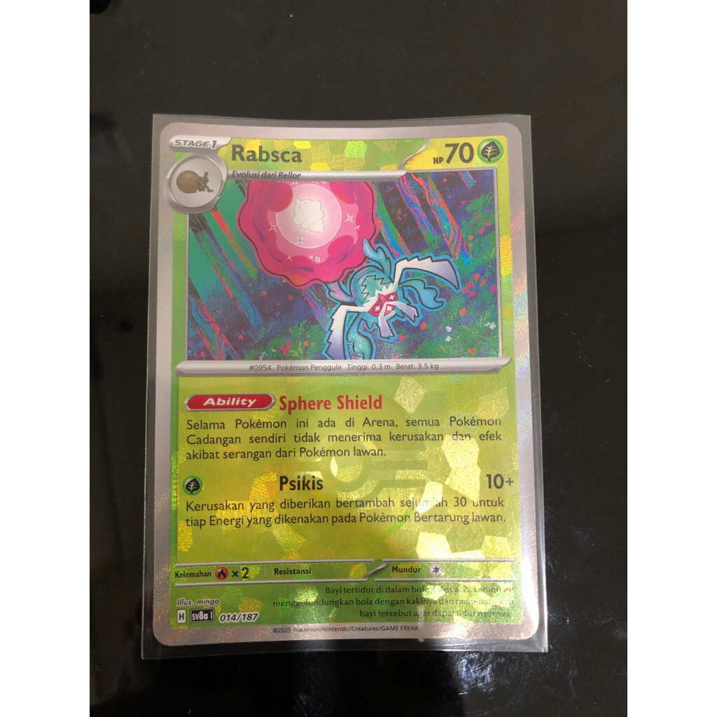 Jual Pokemon TCG Indonesia SV8a Rabsca 014/187 PokeBall | Shopee Indonesia