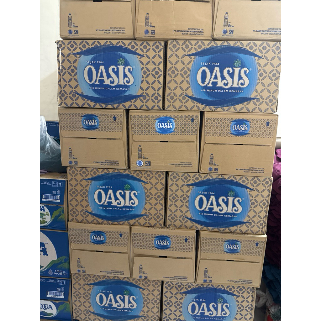 Jual oasis tanggung 600ml isi 24 botol | Shopee Indonesia