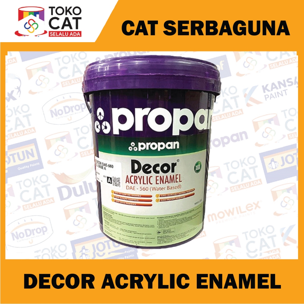 Jual PROPAN DECOR ACRYLIC ENAMEL DAE-560 TINTING (BISA REQUEST WARNA ...