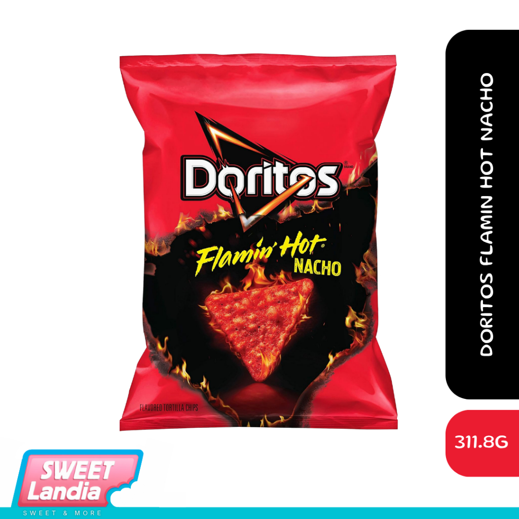 Jual Doritos Flamin Hot Nacho Tortila Chips 311.8g | Shopee Indonesia