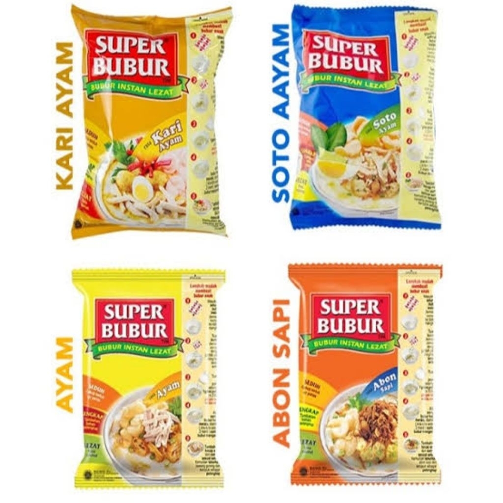 Jual Bubur instant SUPER BUBUR 45g | Shopee Indonesia