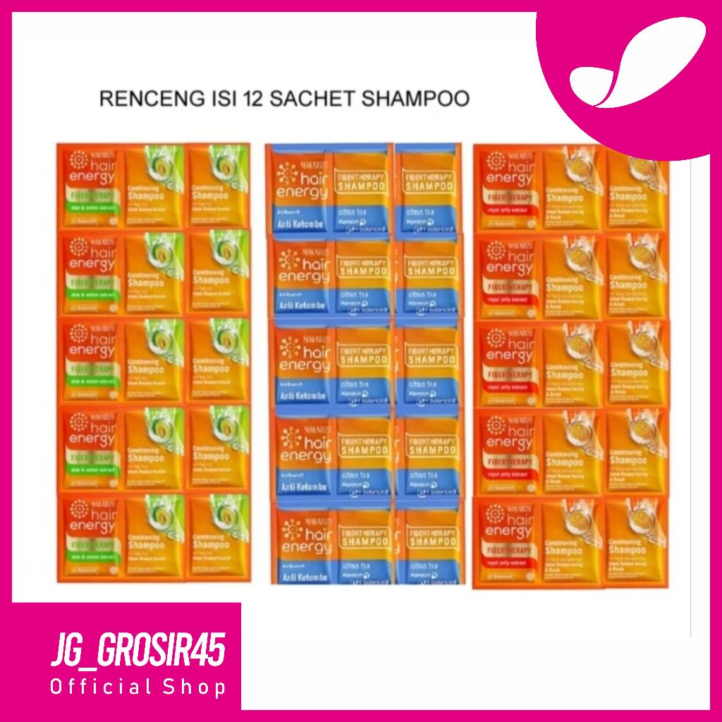 Jual MAKARIZO HE SHAMPO 9 ML RENTENG ISI 12 PCS | Shopee Indonesia
