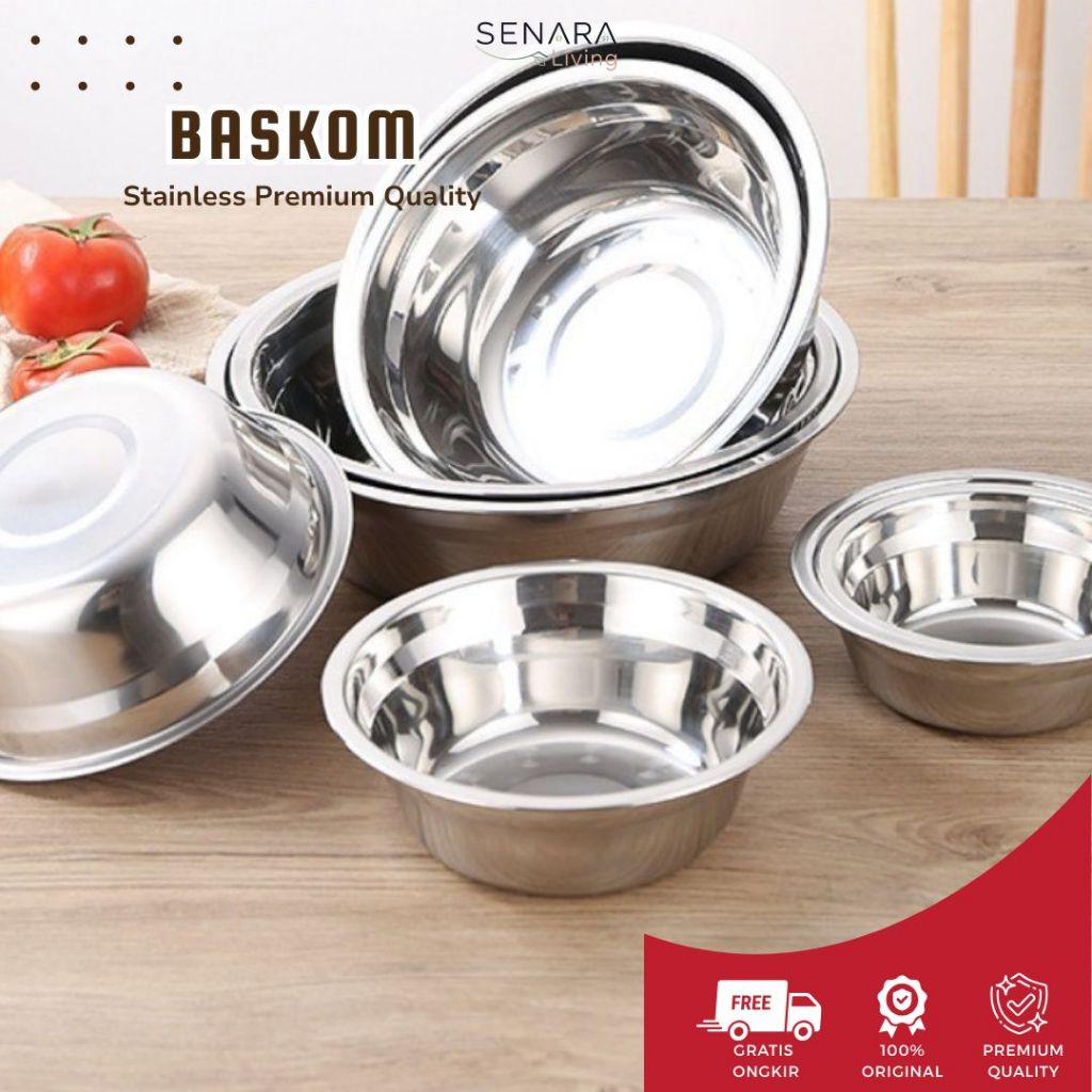 Jual SENARA Living BASKOM Stainless Bagus Tebal/BASKOM BMW/BASKOM ...