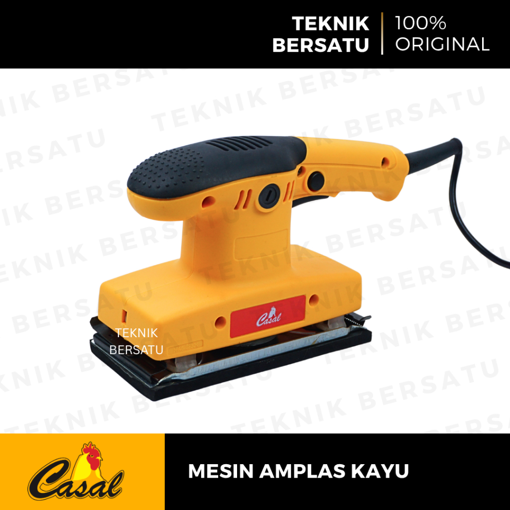 Jual Mesin Amplas Kayu Listrik / Electric Orbital Sander 90 x 180 mm ...