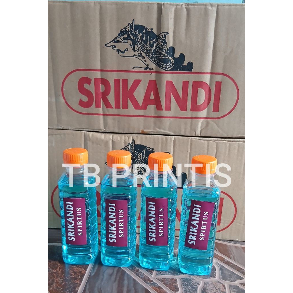 Jual Spirtus Botol Srikandi ( 1 dus isi 50 pcs ) | Shopee Indonesia
