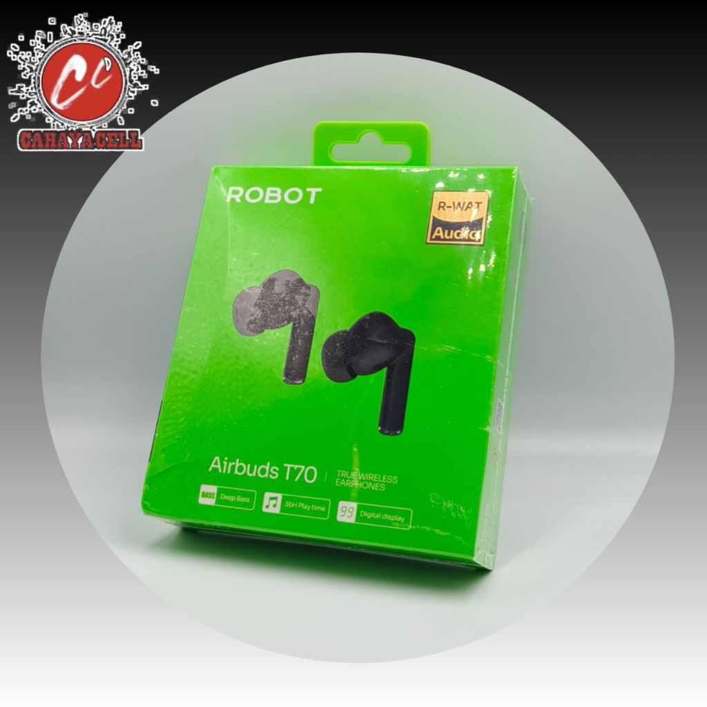 Jual Robot Wireless Earphone Airbuds T70 Original TWS Deep Bass ...