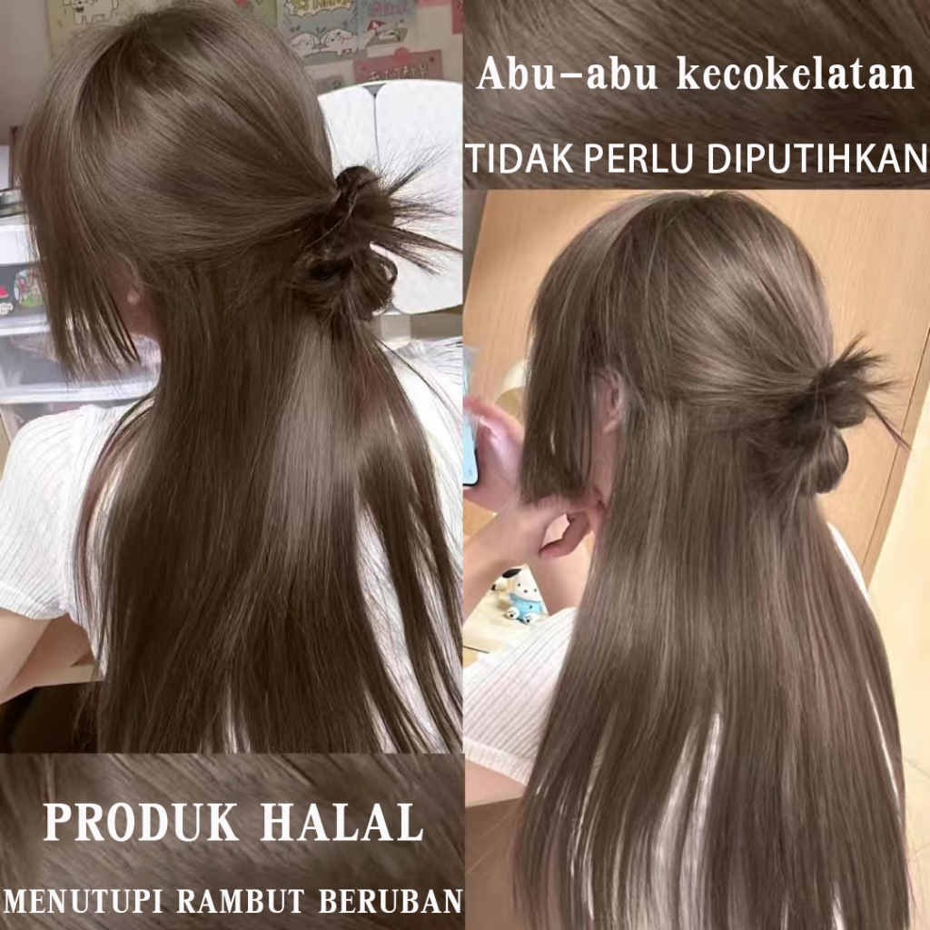 Jual Pewarna rambut organik bersertifikat halal Formula Tanpa Amonia ...