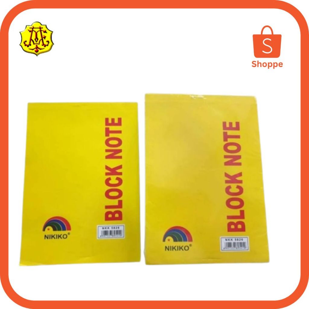Jual BLOCK NOTE NIKIKO KUNING ISI 12BUKU | Shopee Indonesia