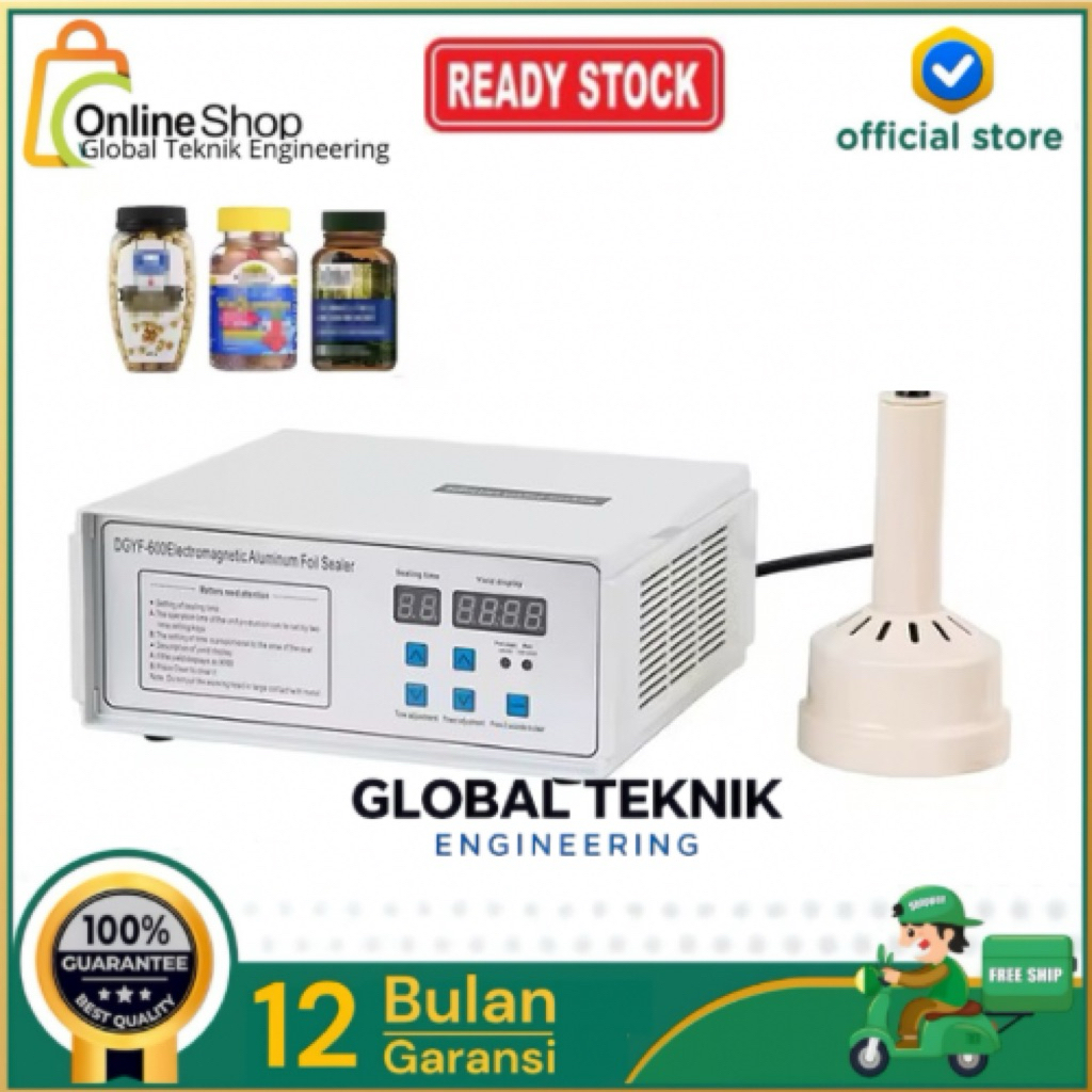 Jual Mesin Induksi Sealer Tutup Botol Foil /Electromagnet Induction ...