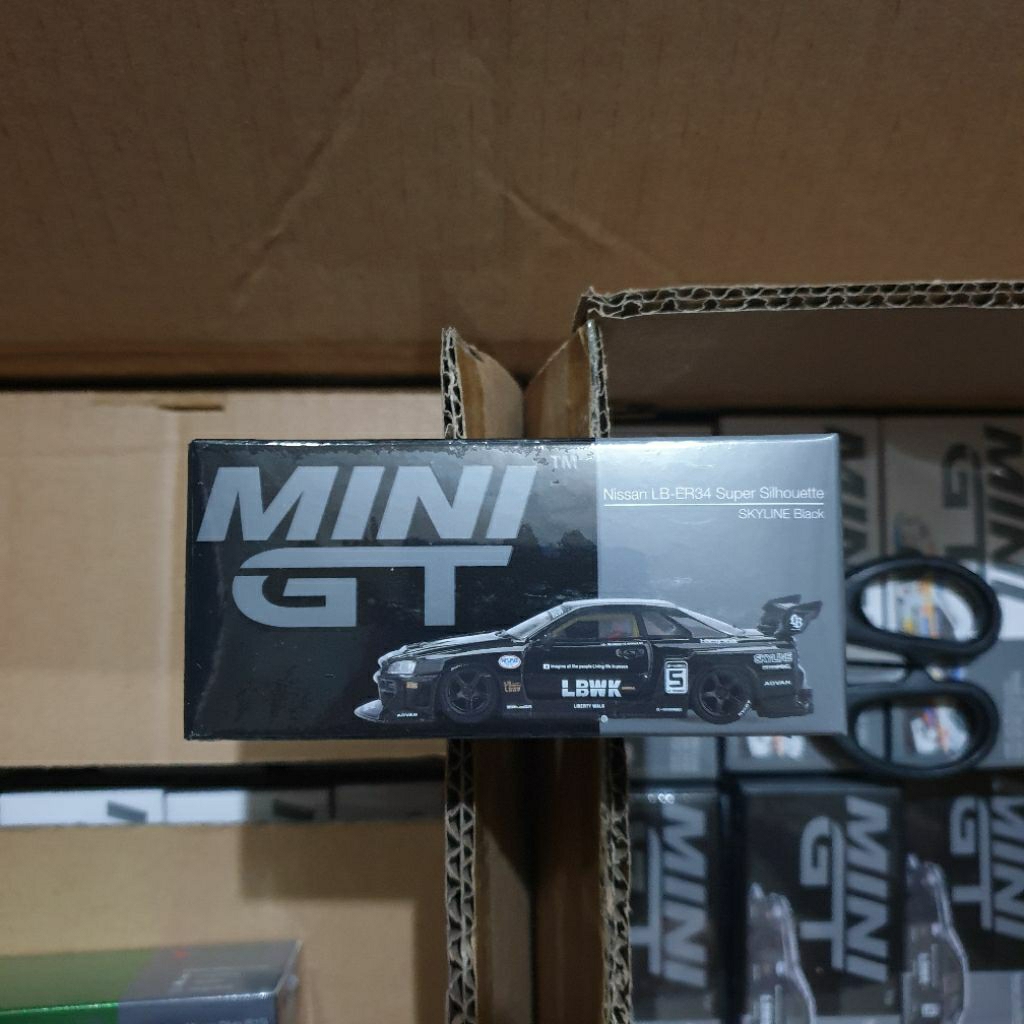 Jual Mini GT Minigt MGT 844 Nissan Skyline LBWK LB ER34 Super ...