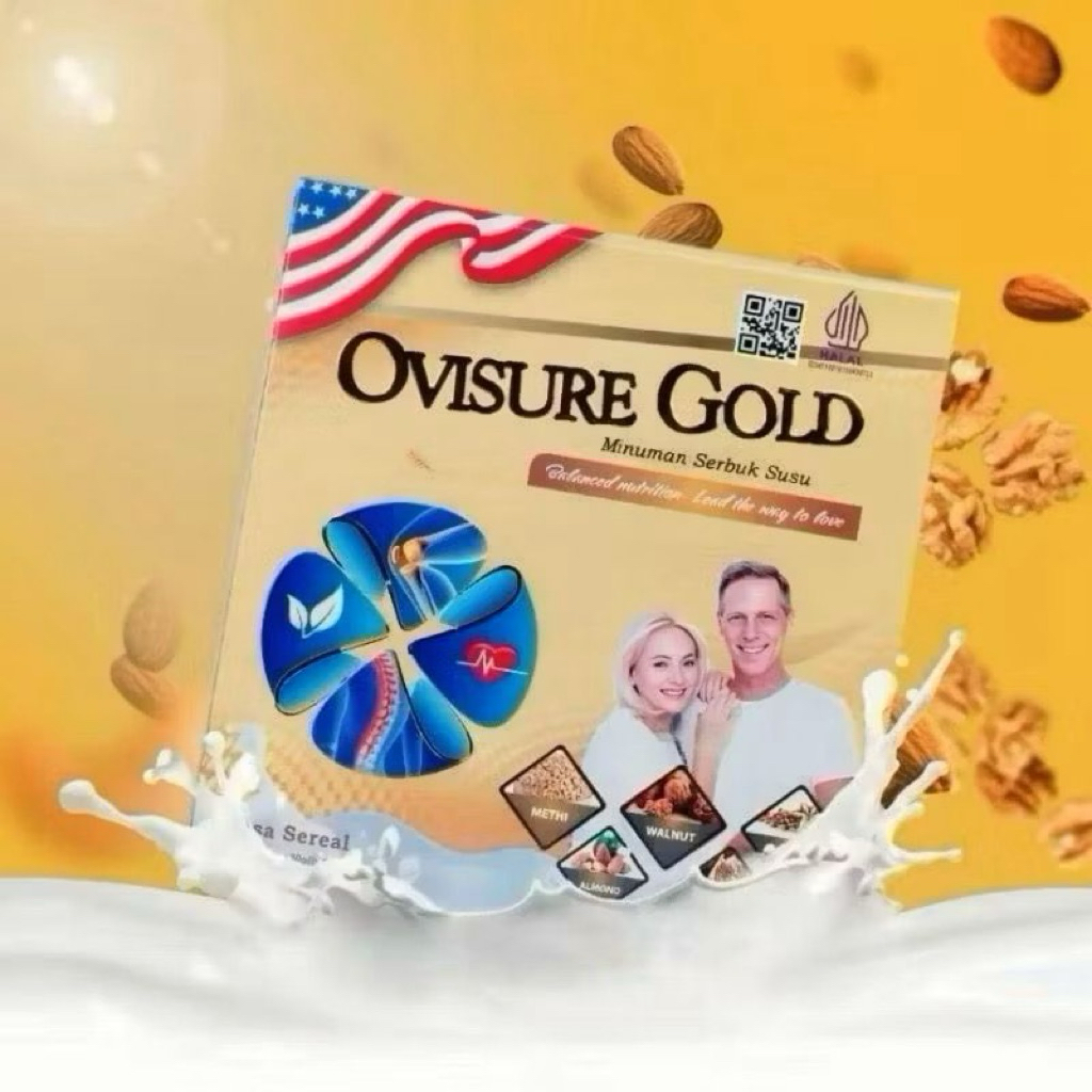 Jual Ovisure Gold Milk Original Susu Kesehatan Ovisure Gold Mencegah ...