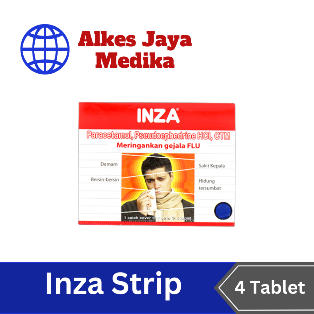 Jual Inza Isi 4tab - Obat Pilek | Shopee Indonesia