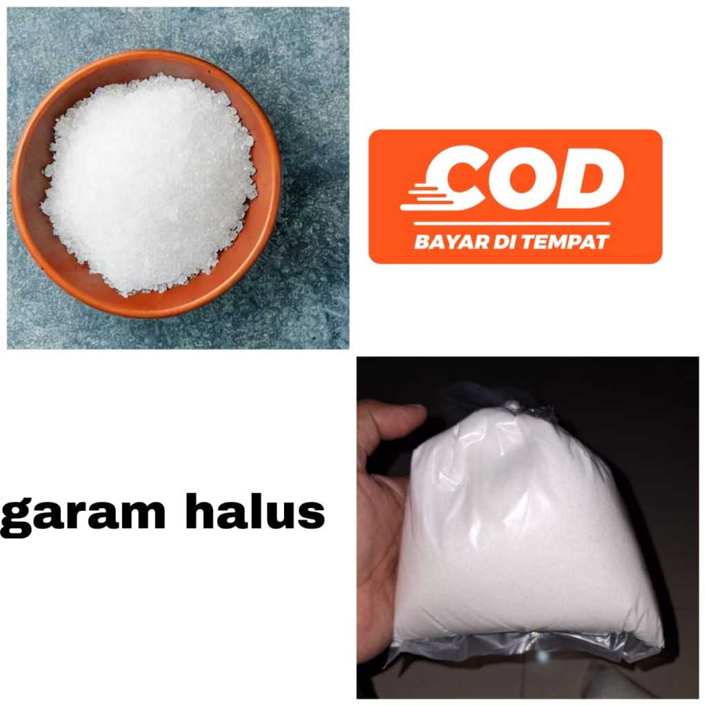 Jual Garam Beryodium ,garam kiloan | Shopee Indonesia