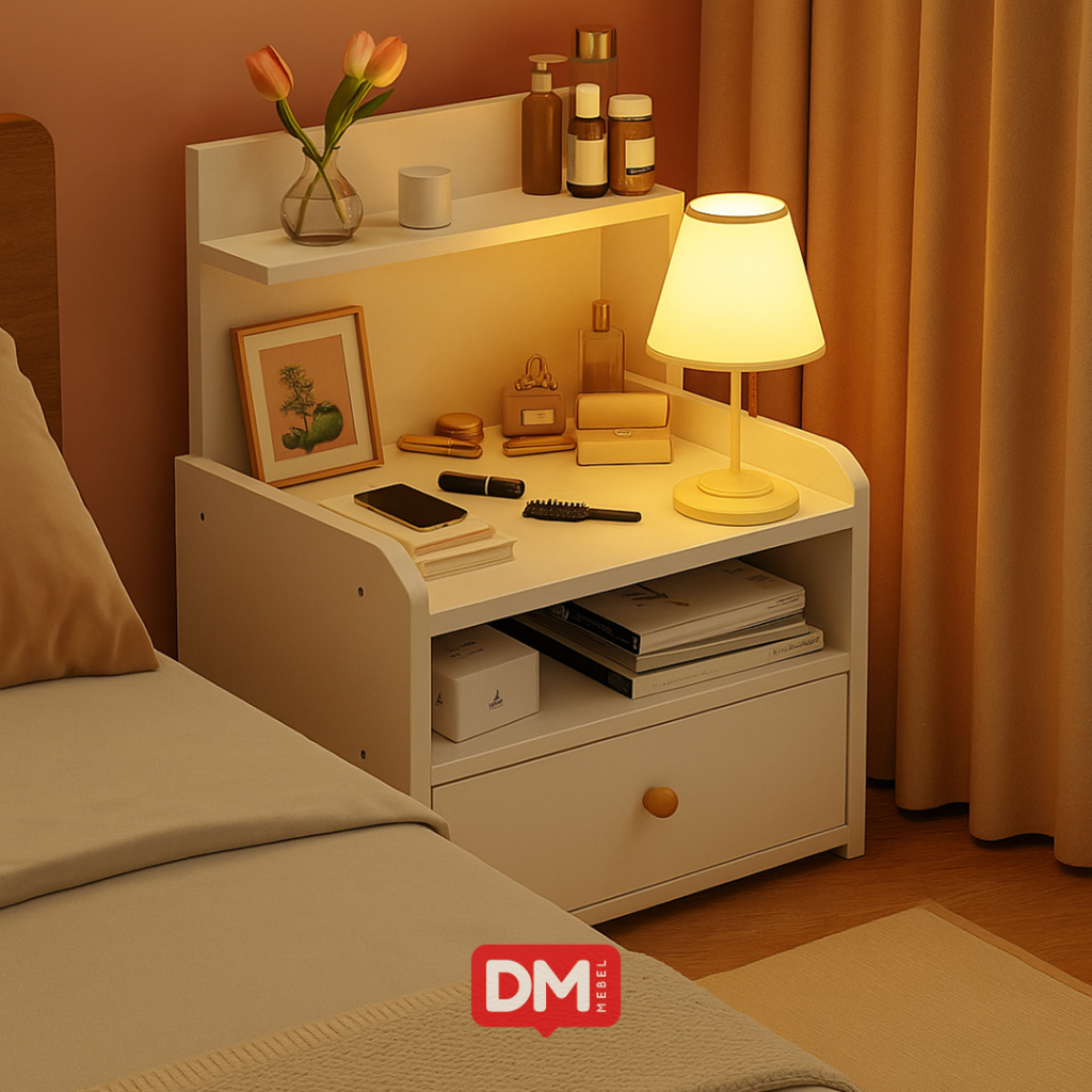 Jual DM Mebel Meja Nakas Minimalis Kayu Partikel Grade A – Bedside ...