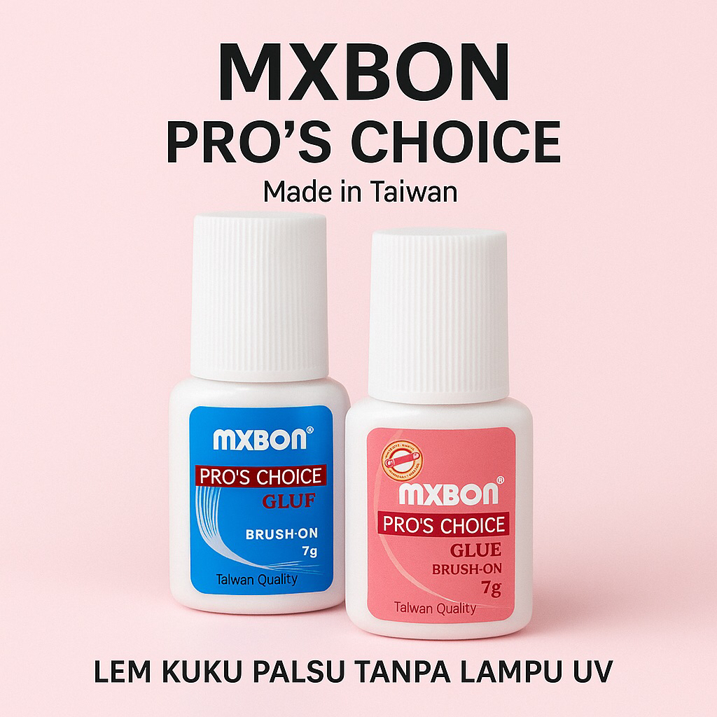 Jual MXBON NAIL GLUE / LEM KUKU PALSU KUAT / LEM NAIL ART / LEM CAIR 7 GR ORIGINAL BEST SELLER ...