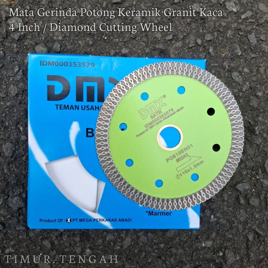 Jual Mata Gerinda Potong 4 Inch DMX Batik Pisau Potong Keramik Granit ...