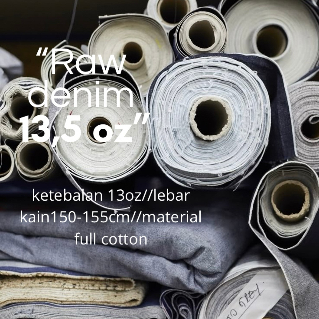 Jual raw denim 13,oz ( harga per 0,5m ) | Shopee Indonesia