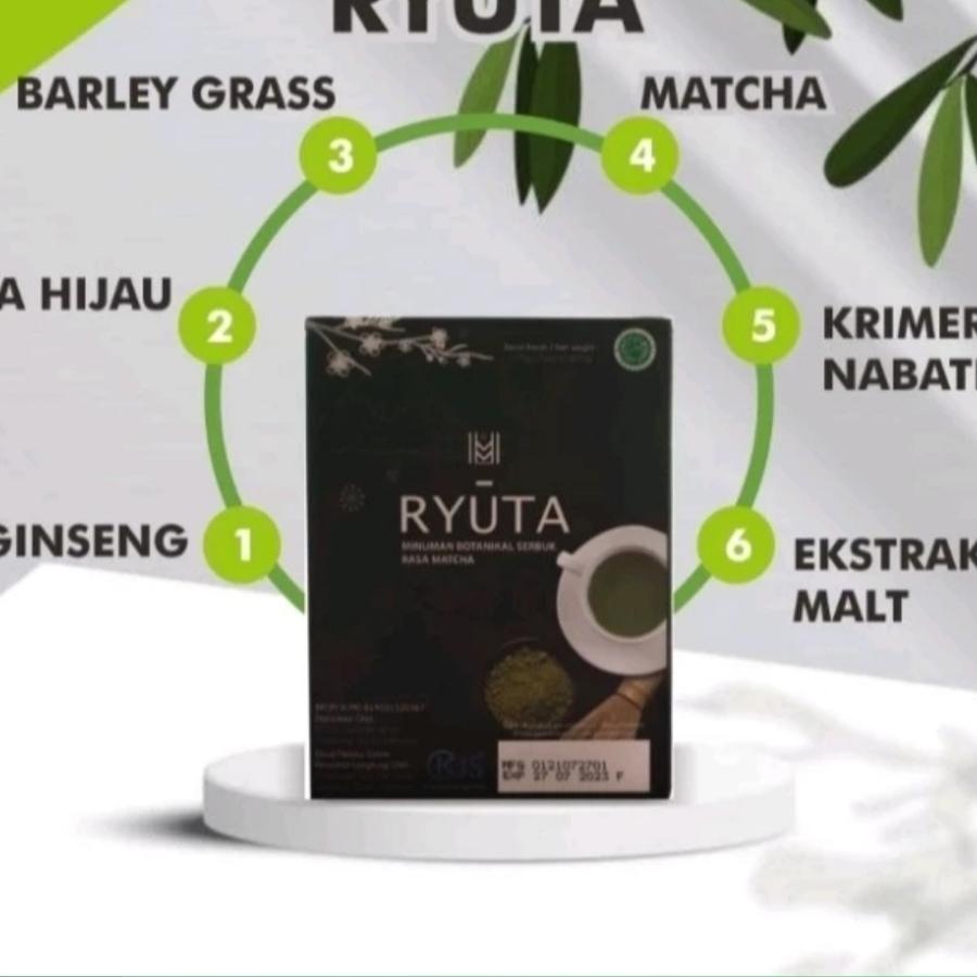 Jual Promo termurah Ryuta minuman serbuk Rasa Matcha 1 box isi 7 sachet ...