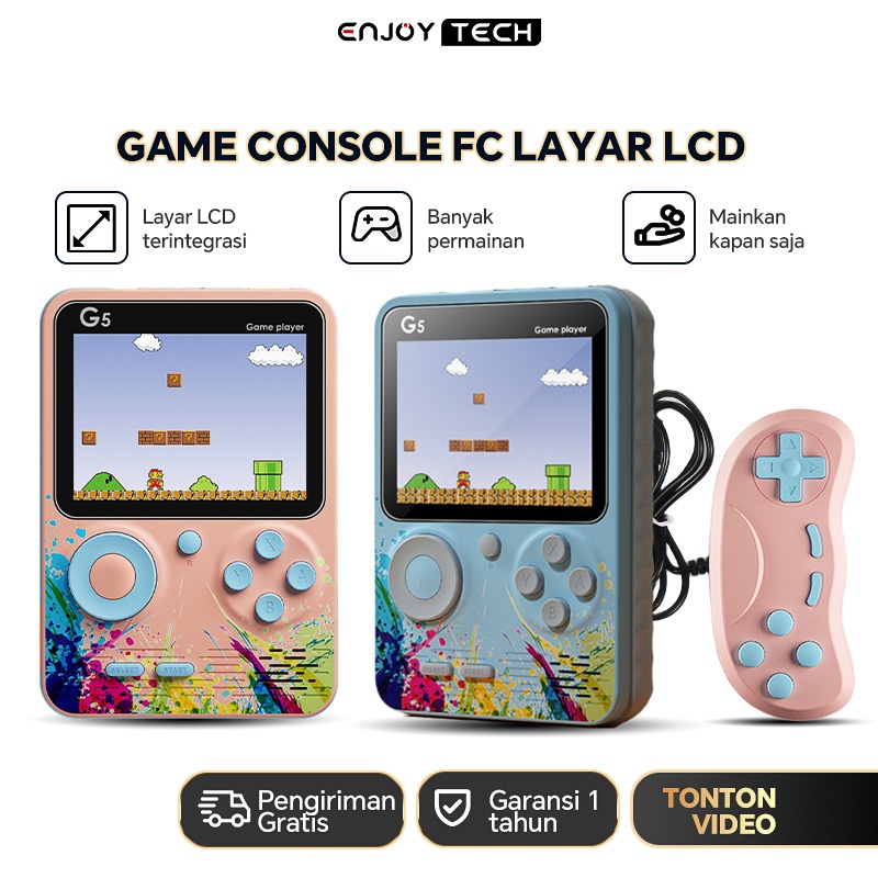 Jual Game Boy Retro 500 in 1 Boy Game Bot Console Portable Player Built ...